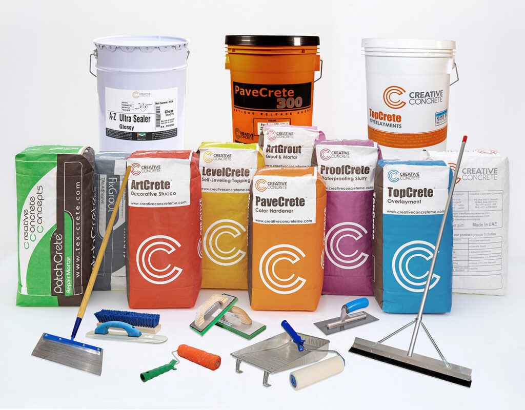 Creative Concrete Concepts – No 1 Decorative Concrete Producer in MENA